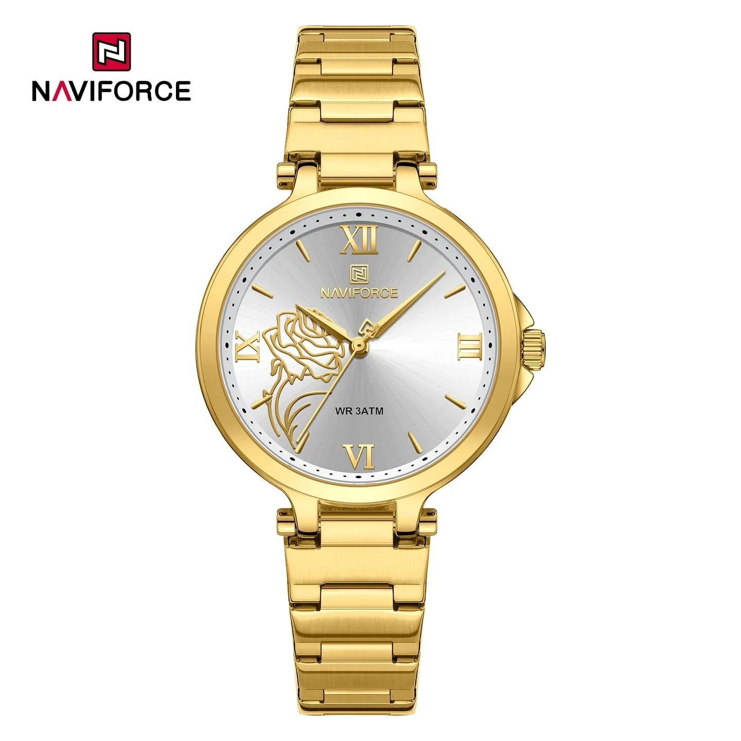 Naviforce 5060 For Women – Gold - LadyCare Bangladesh